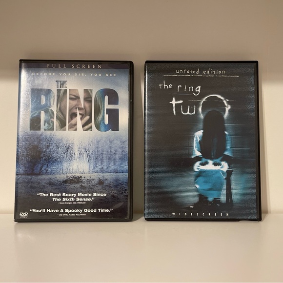 Media | The Ring The Ring Two Dvd Set | Poshmark